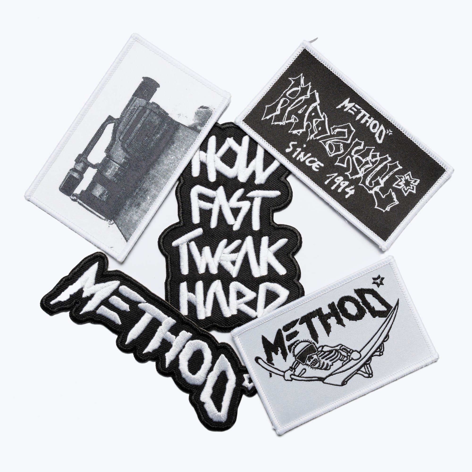 Method Patches Pack 2026 – Darkside Snowboards