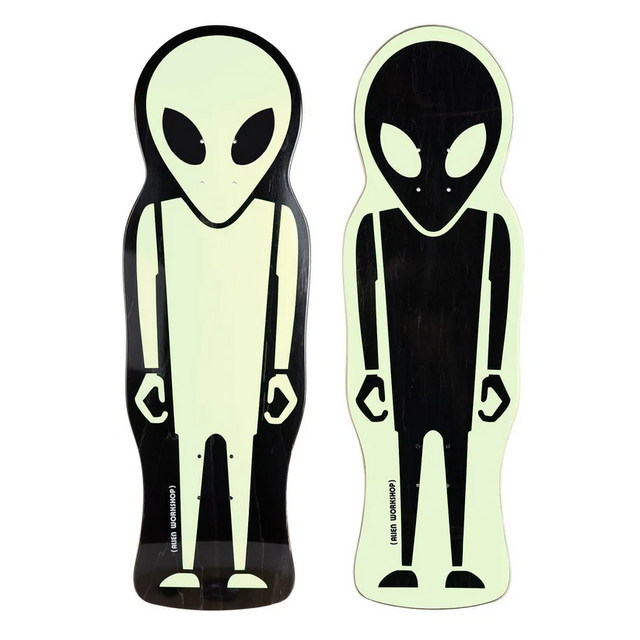 Alien Workshop Soldier Die Cut Glow Skateboard Deck – Darkside Snowboards